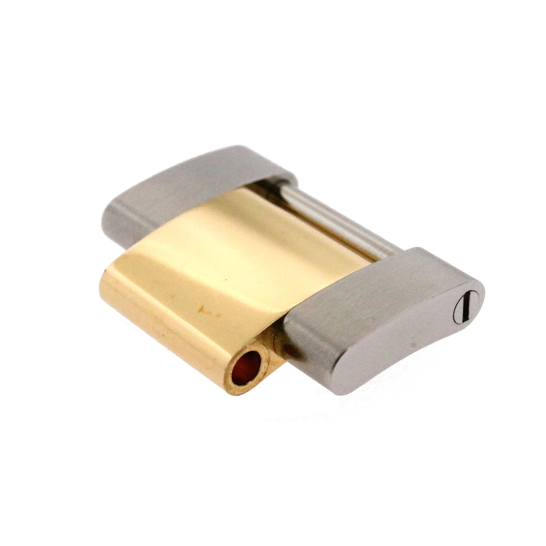 Rolex 18K Yellow Gold / Steel 16.5mm Oyster Link – Overnight Links